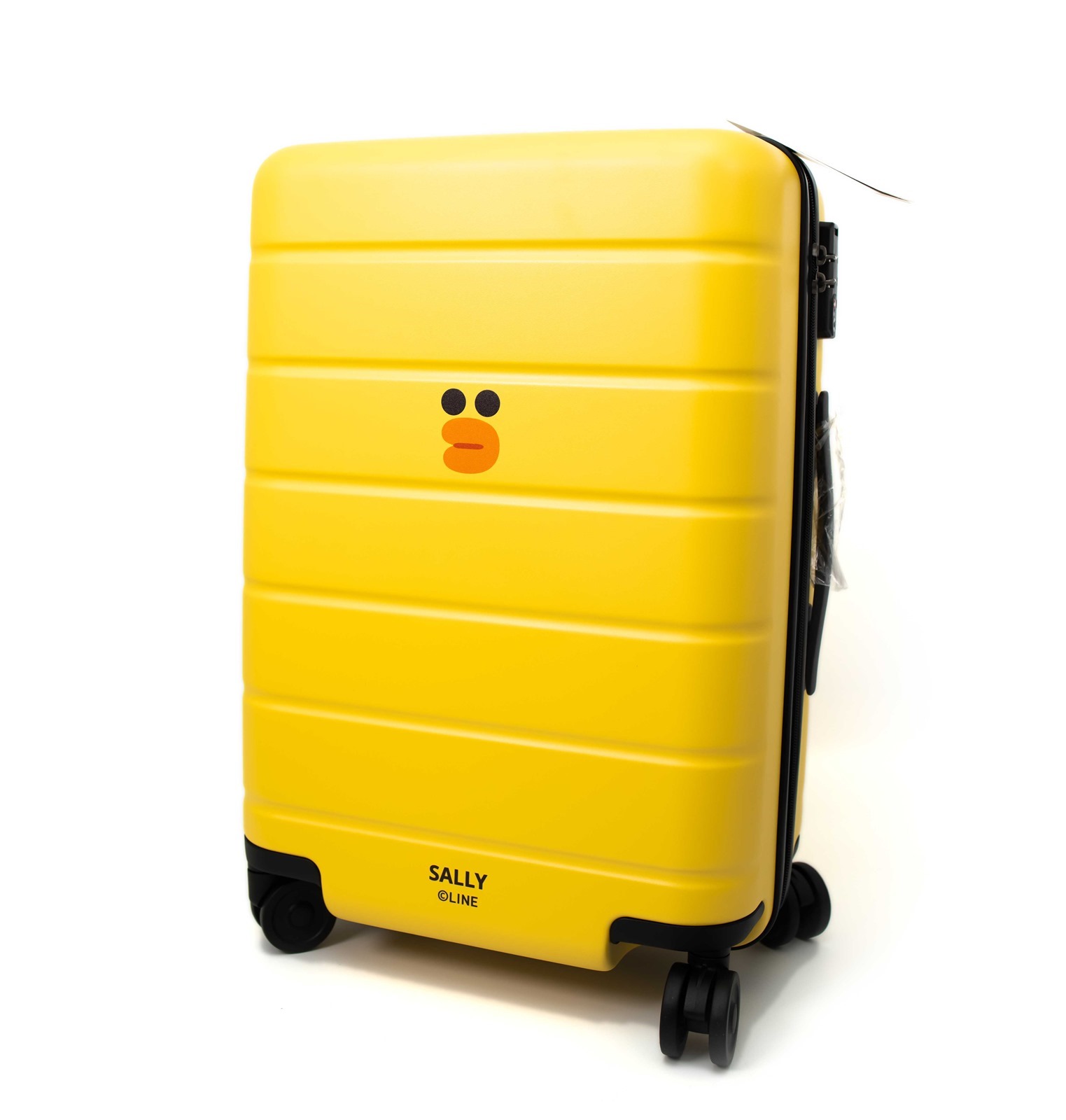 2000 有找！小米 x LINE FRIENDS 聯名「LINE FRIENDS 20 吋旅行箱 莎莉限定版」+ 收納包 + 行李吊牌 開箱 ...